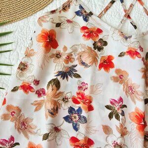 Hollister | Tops | Hollister Womens Floral Strappy Cami Tank Top Boho ...